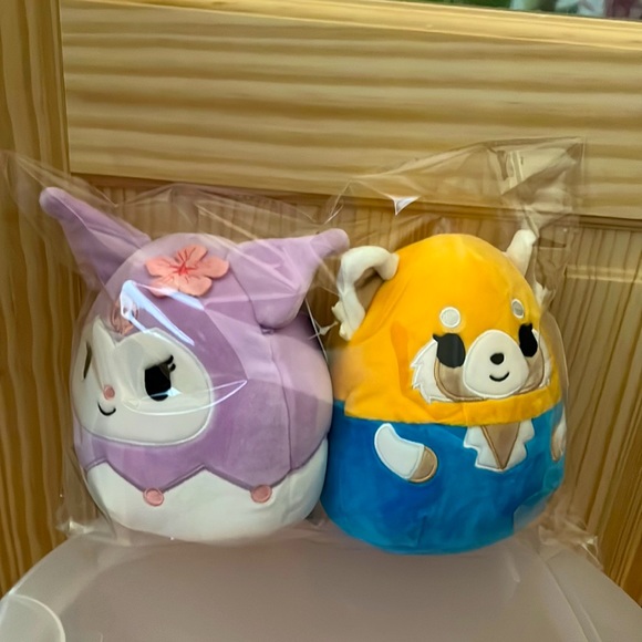 Squishmallows | Toys | Squishmallows 7 Kuromi Aggretsuko Calmbundle ...